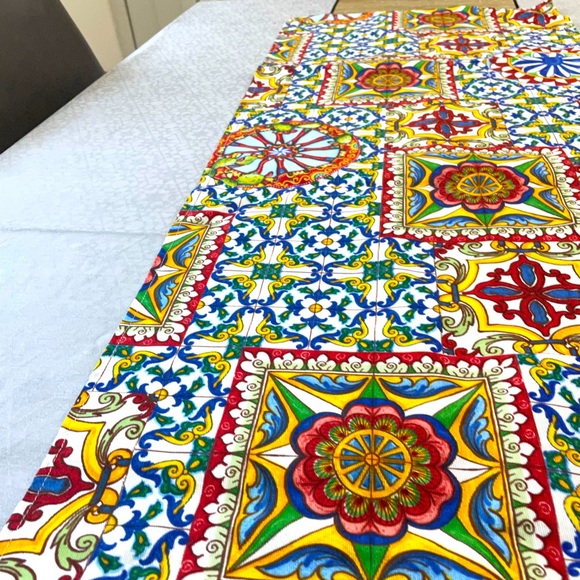 hand made | Kitchen | Home Decor Center Table Double Face | Poshmark